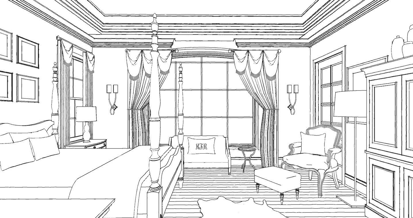 Master Bedroom Drawing